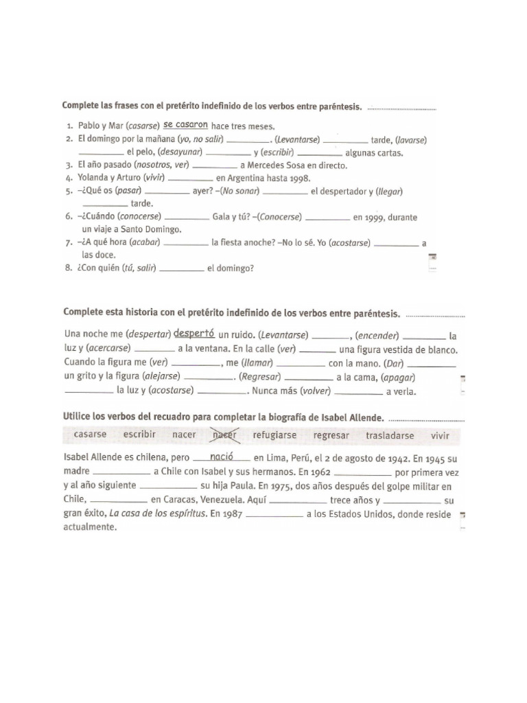 Pasado | PDF