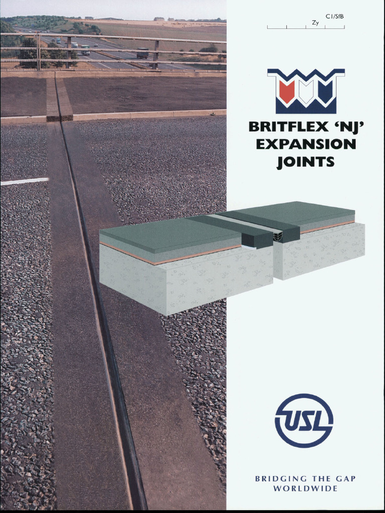 Britflex NJ Expansion Joint Overview | PDF | Adhesive | Materials