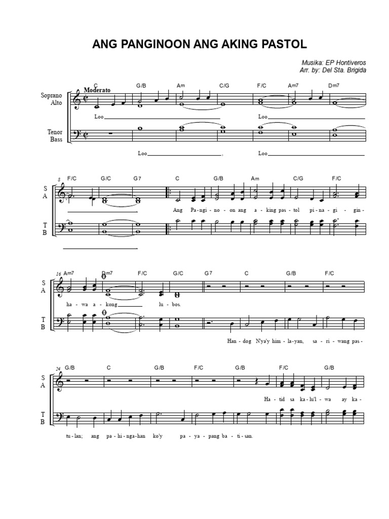 Ang Panginoon Ang Aking Pastol | PDF