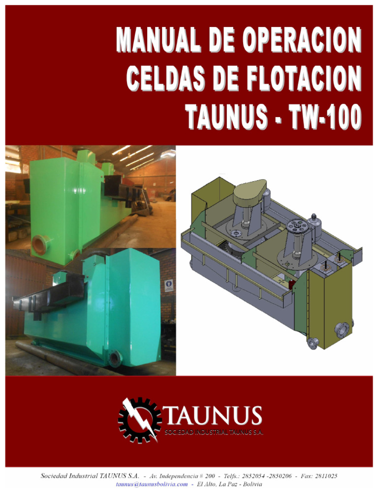 Taunus TW100 | PDF | Cinturón (mecánico)