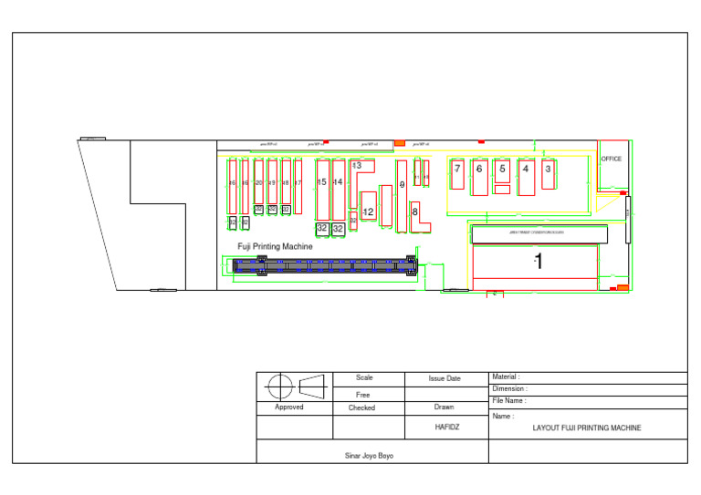 Layout Fuji Printing Machine | PDF