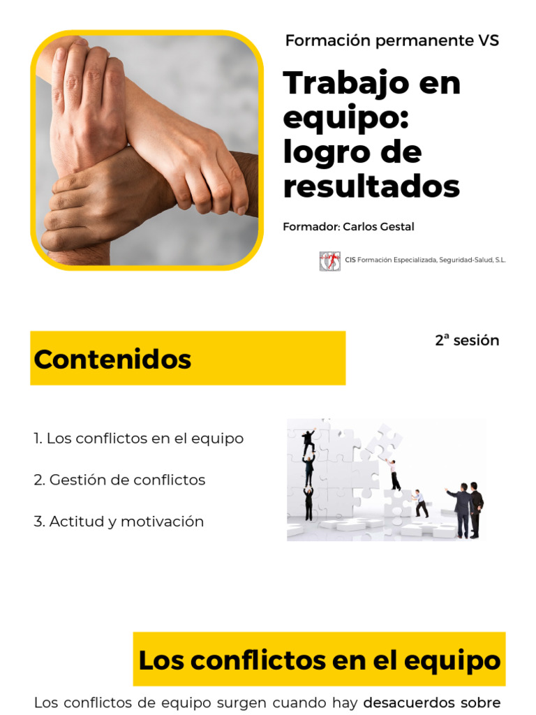 Trabajo en Equipo Logro de Resultados | PDF | Motivacional | Motivación