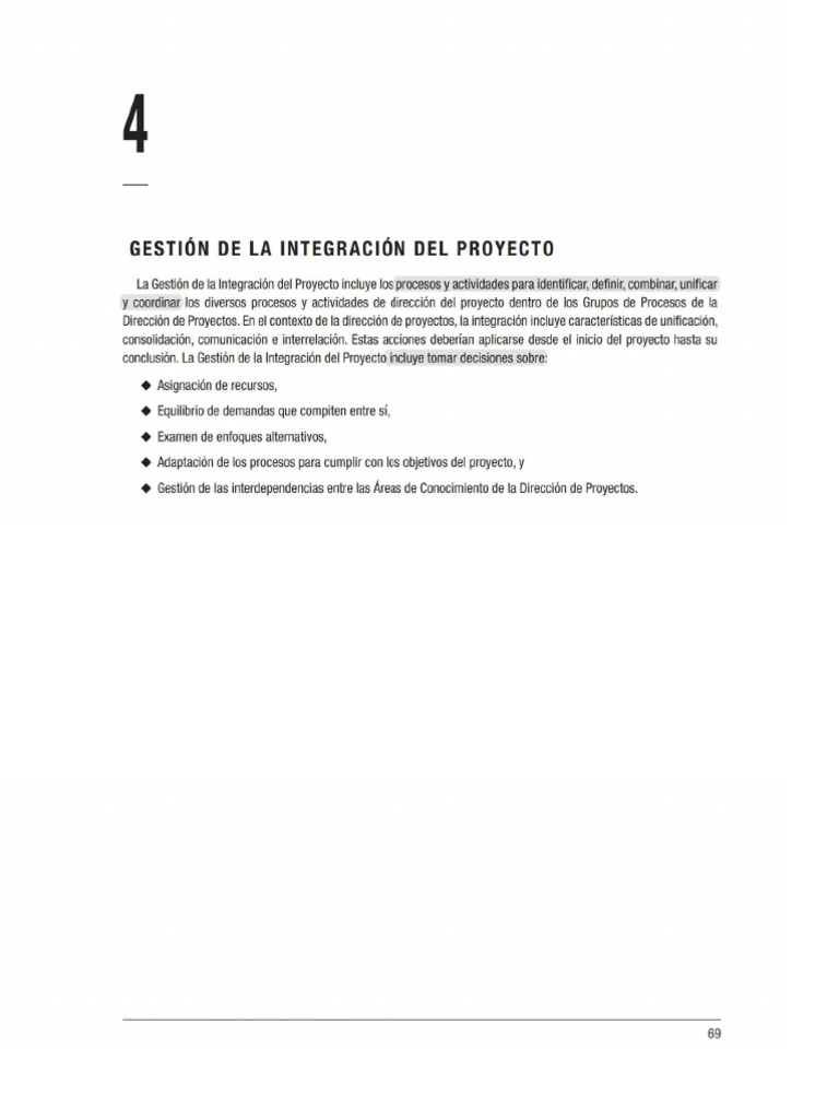 GestionIntegracProy CAP4 | PDF