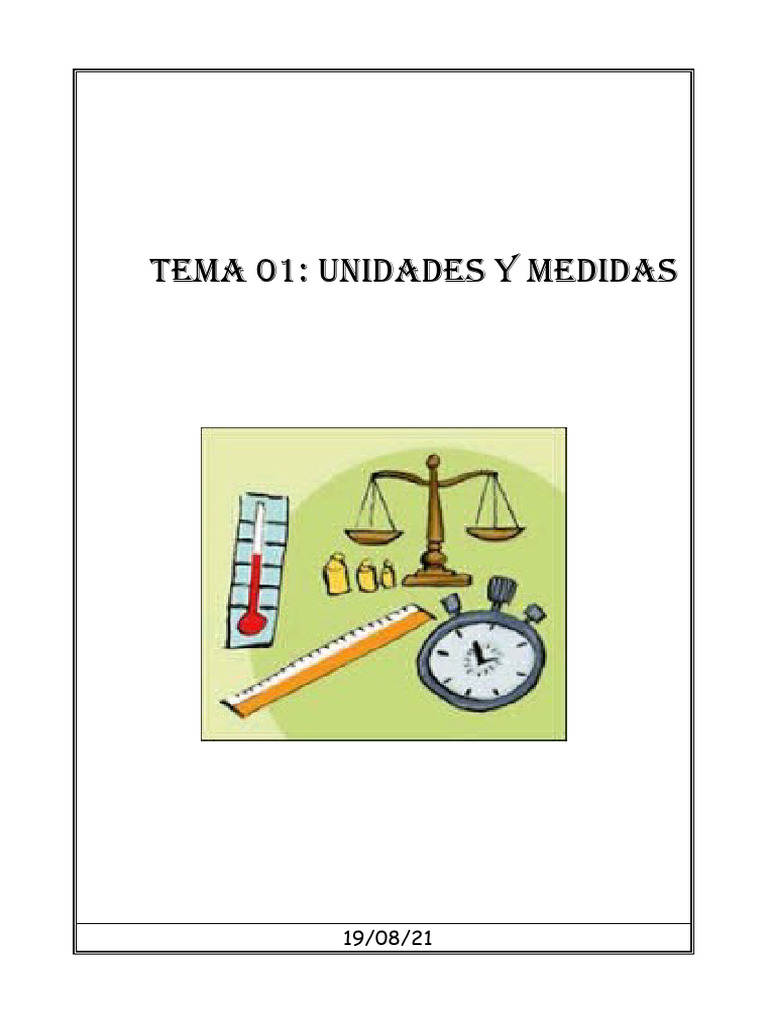 Unidades y Medidas en Electrotecnia | PDF | Cantidad | Metrología