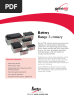 Enersys Selection Guide Pdf Battery Charger Rechargeable Battery