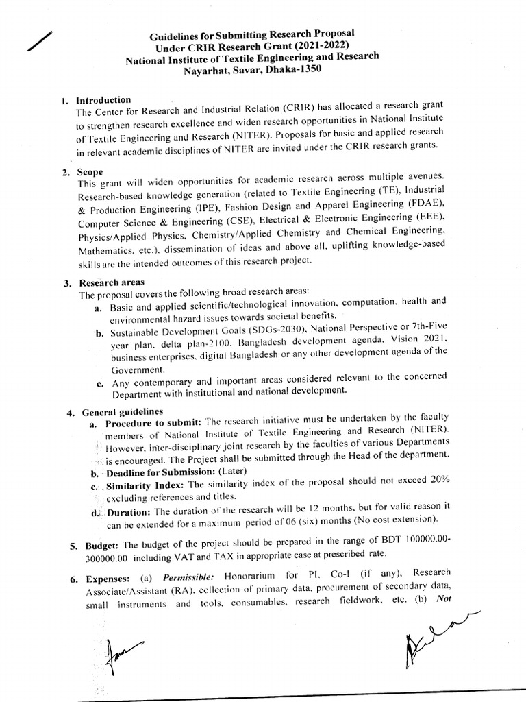 CRIR Guideline | PDF