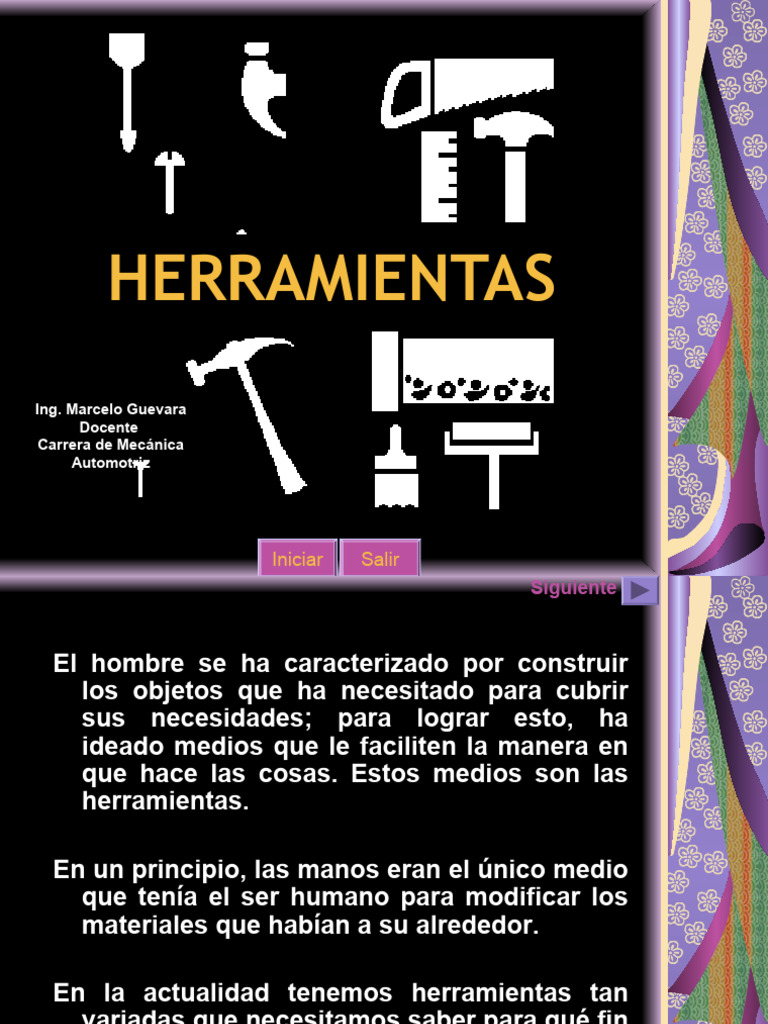 CLASIFICACION HERAMIENTAS | PDF