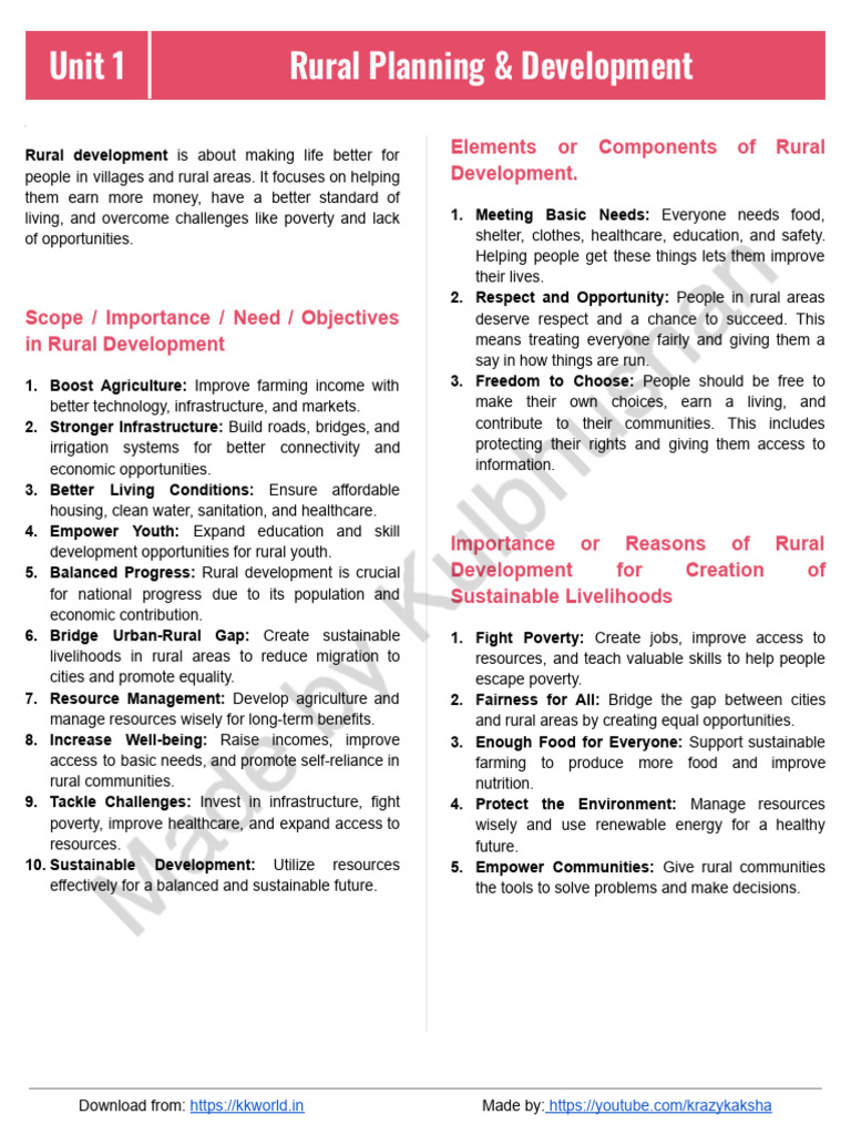 Unit 1 | PDF | Agriculture | Economies