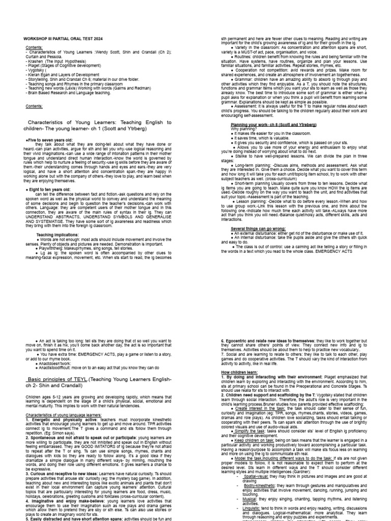 resumen | PDF | Learning | Cognition