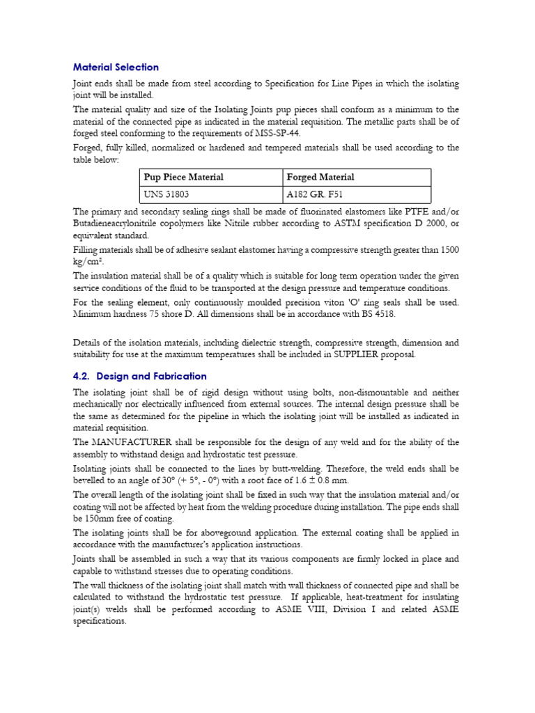 Material Selection For Gbaran Gas Well External Field Coating | PDF ...