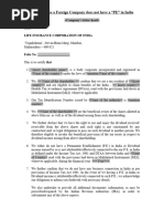 No PE Declaration | PDF | Business | Finance & Money Management