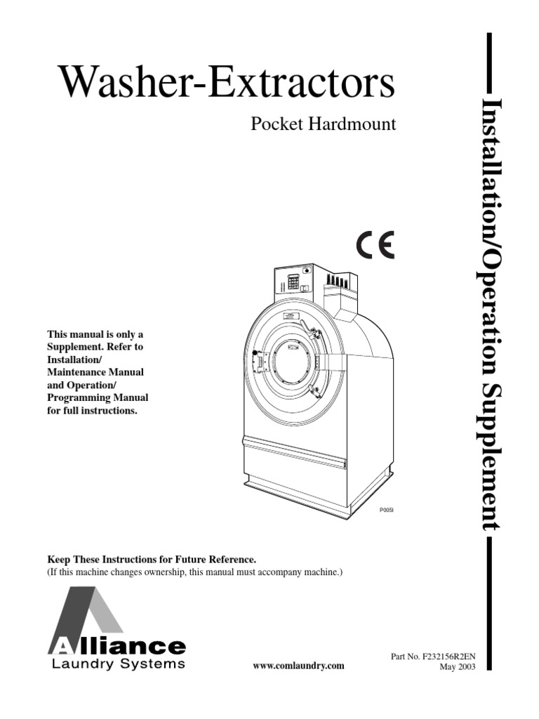 f232156en | PDF | Washing Machine