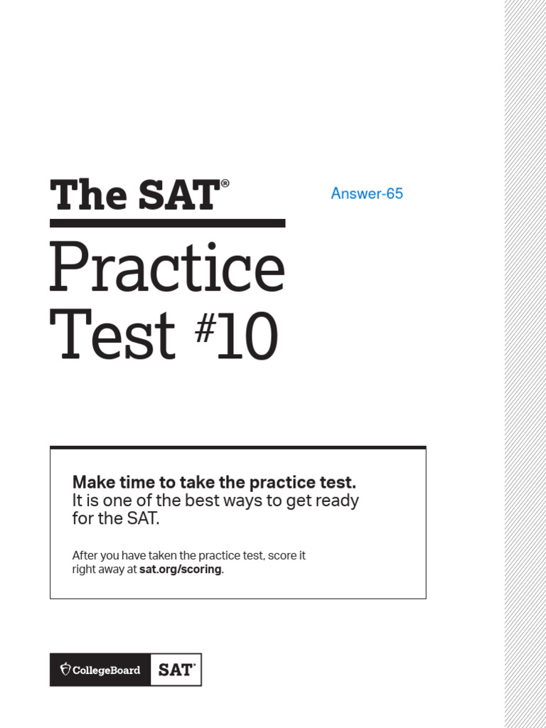 8 SAT Practice Test Merged | PDF