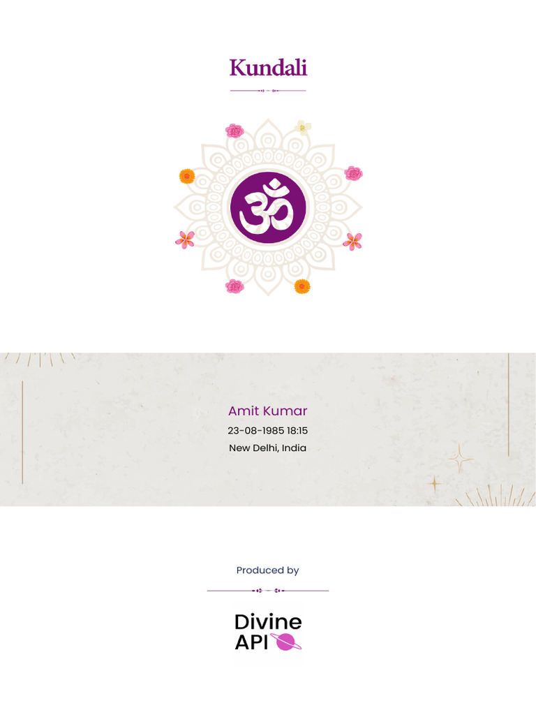 Kundali PDF - Prakash | PDF | Planets In Astrology | Solar System