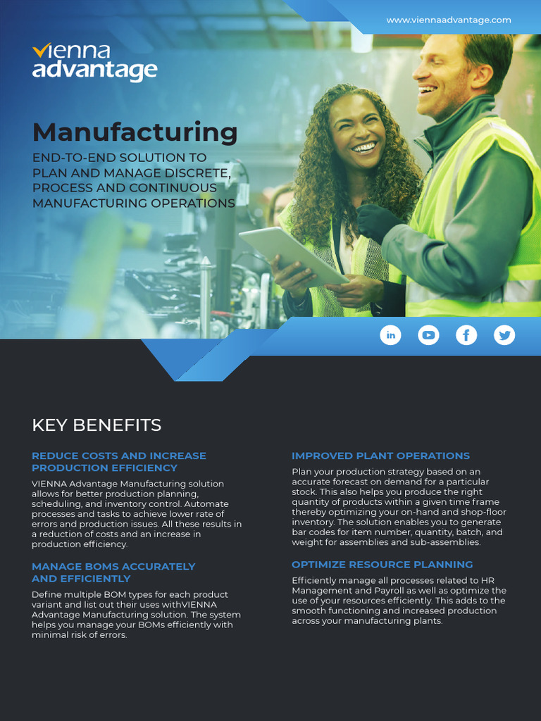 VA Discrete Manufacturing Module | PDF | Inventory | Production And ...