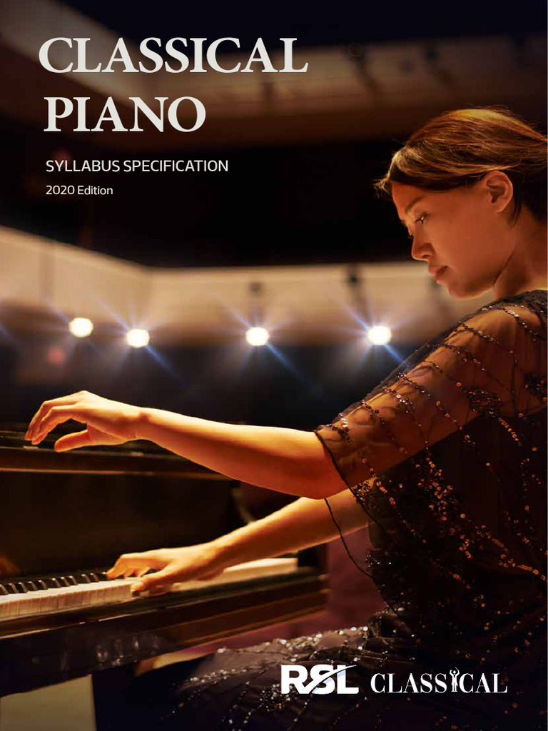 RSL Classical Piano Syllabus Guide 2020 SFS 31mar2022 | PDF | Learning | Knowledge