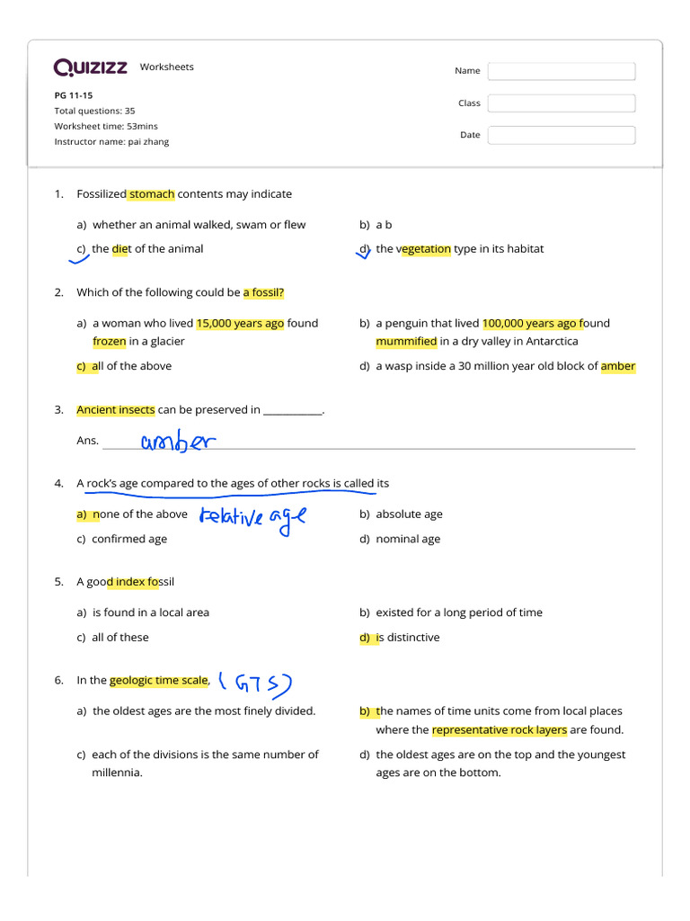 Worksheet Quizizz | PDF | Computers | Technology & Engineering