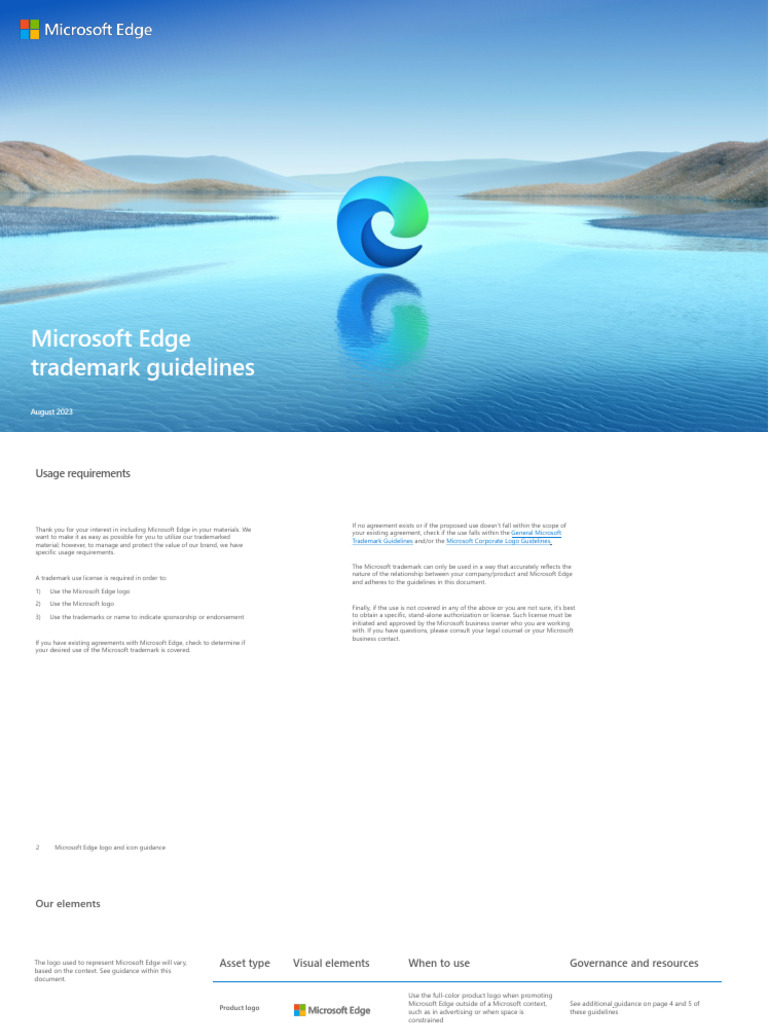 Microsoft Edge | Download Free PDF | Icon (Computing) | Logos