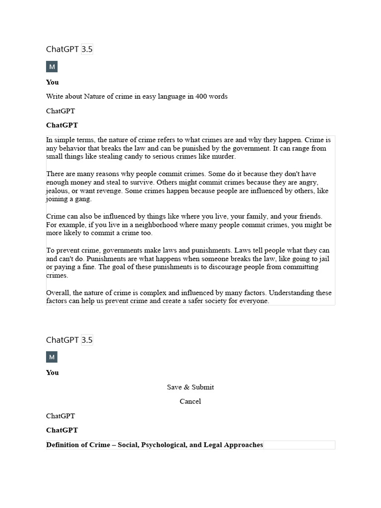 C&C Unit 1 | PDF | Crimes | Crime & Violence