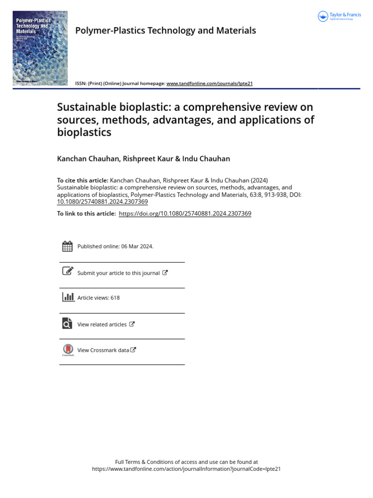 pl_jurnal 3 | PDF | Plastic | Biodegradation