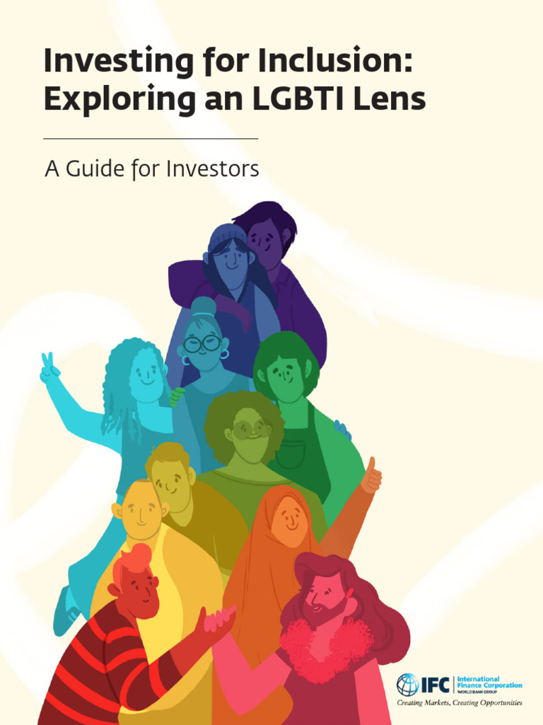 Investing For Inclusion Exploring Lgbti Lens | PDF | Investing | International Finance Corporation