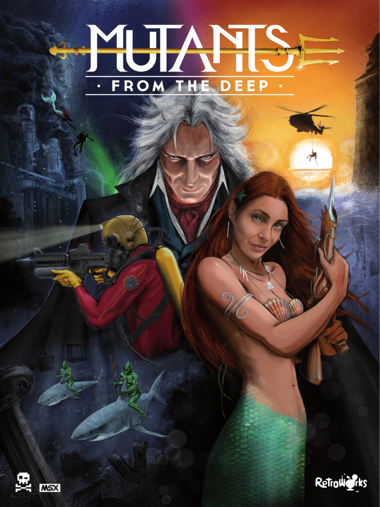 Mutants From The Deep Posters Retroworks | PDF