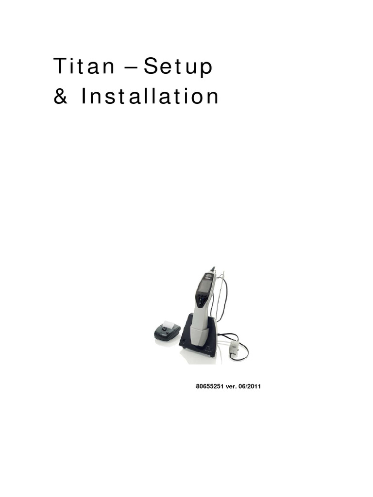 Titan Setup and Installation Guide | PDF | Installation (Computer ...