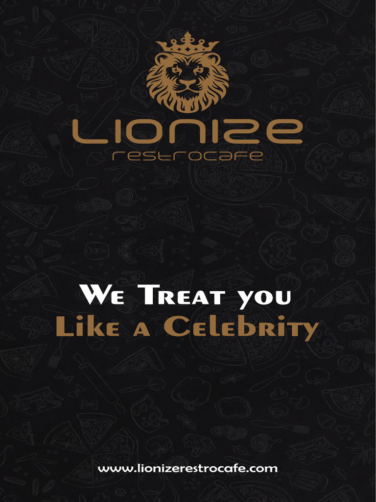 Lionize Menu | PDF