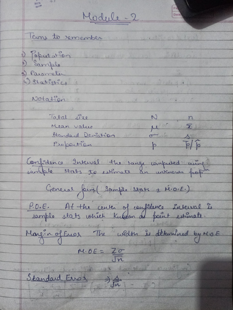 Maths Short Notes | PDF
