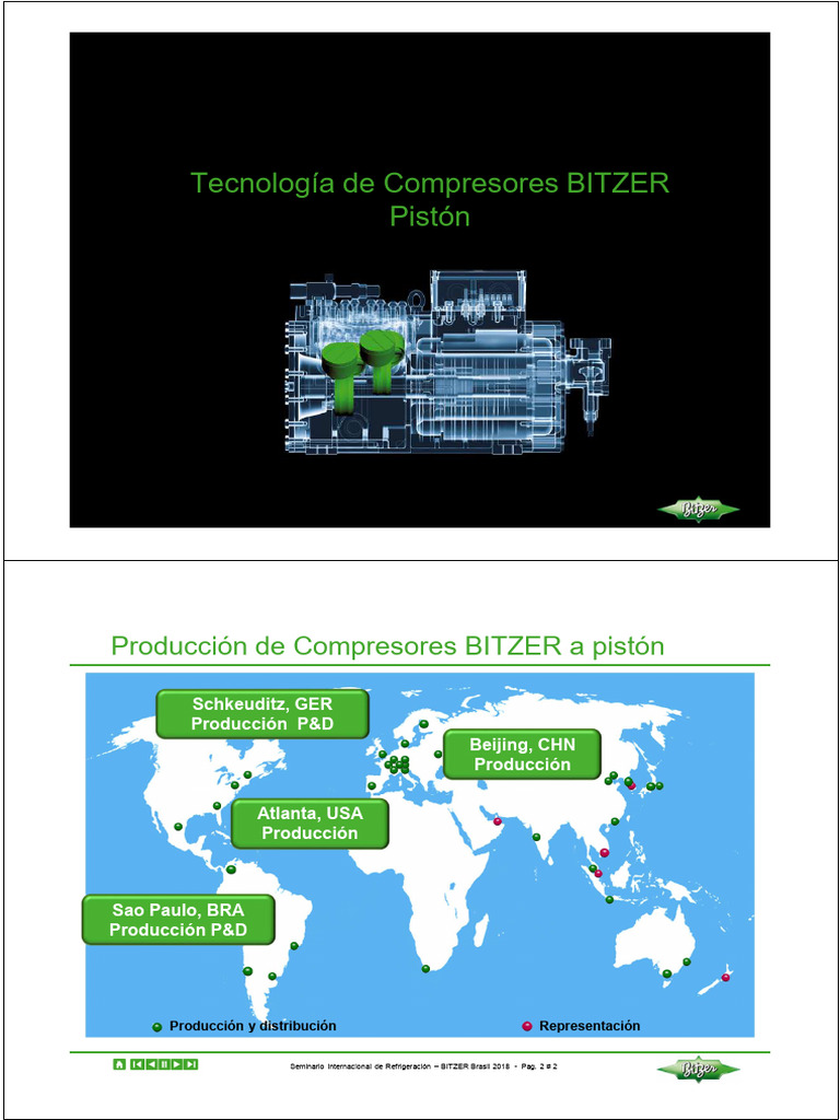 SIR_BITZER BRASIL 2018_DIA II | PDF | Pistón | Refrigeración