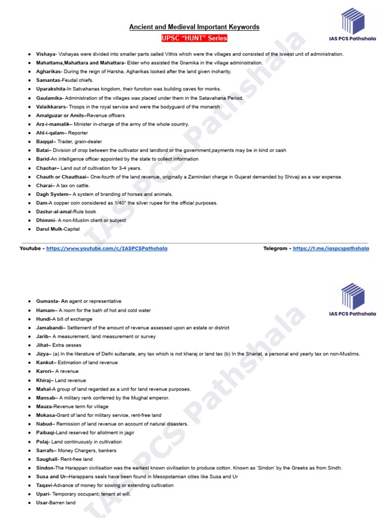 Dagh System and Nandopakramani Insights | PDF