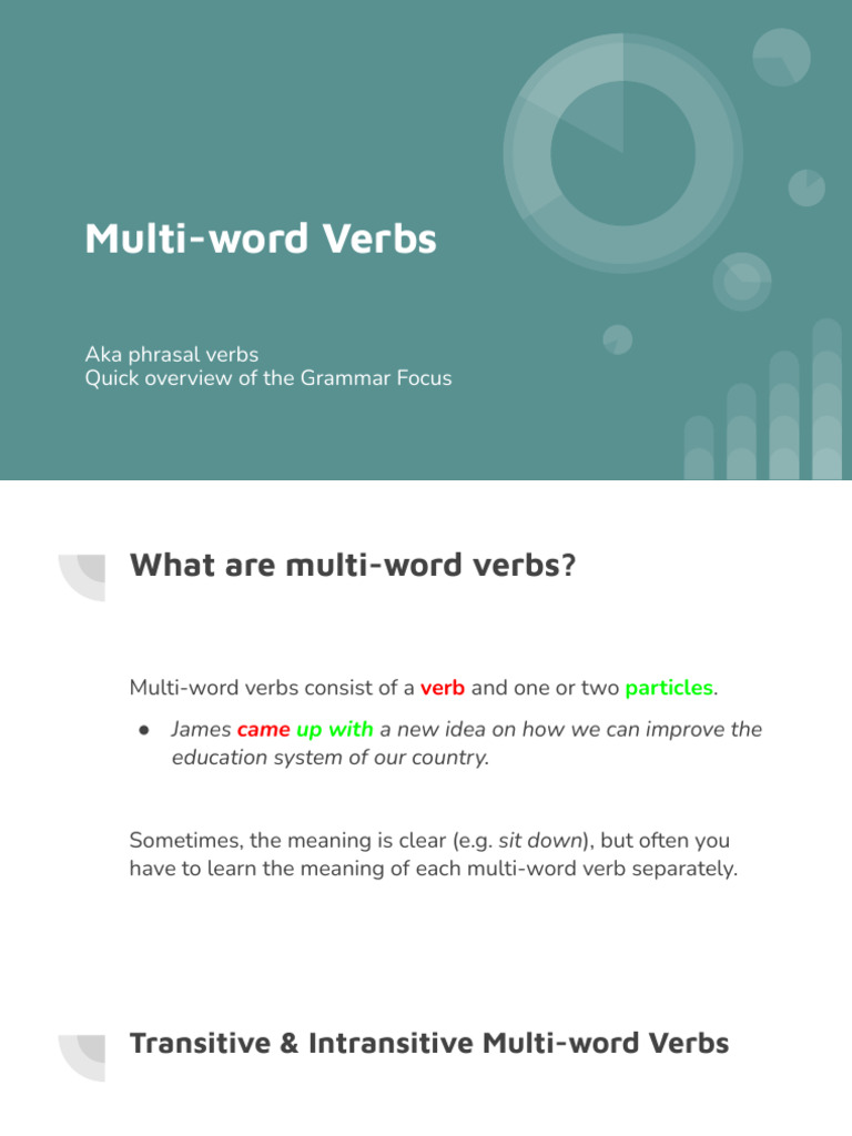 Empower B2 - Unit 3 - Lesson A - Multi-word Verbs | PDF
