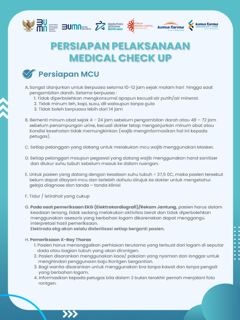 Persiapan & FAQ MCU | PDF