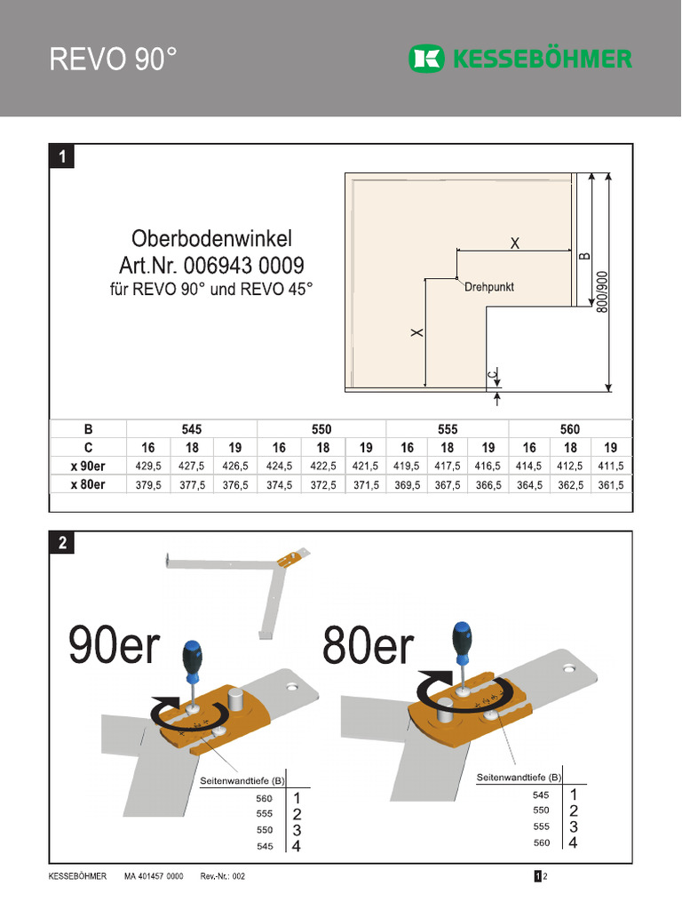 Kesseböhmer - Revo 90 | PDF