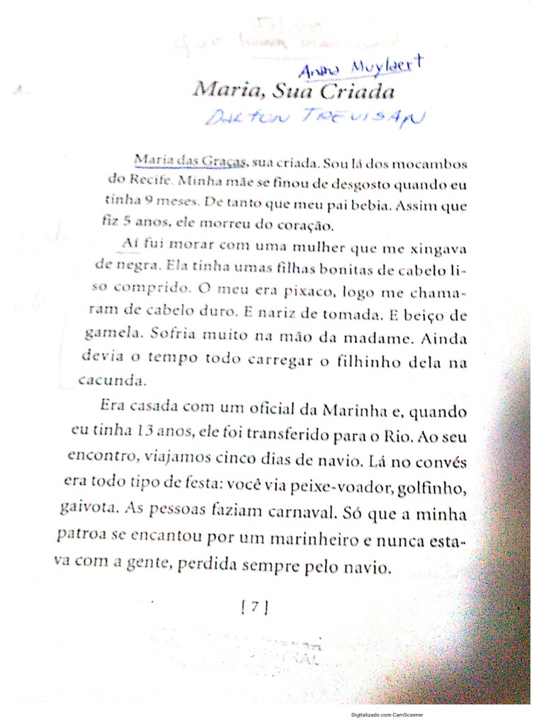 Maria_sua_criada._Dalton_Trevisan | PDF