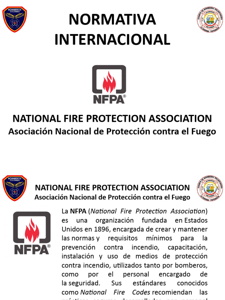 NFPA | PDF | Seguridad Pública | Lucha contra incendios