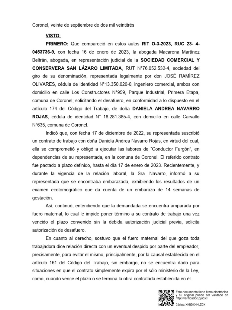 Este Documento Tiene Firma Electrónica y Su Original Puede Ser Validado ...