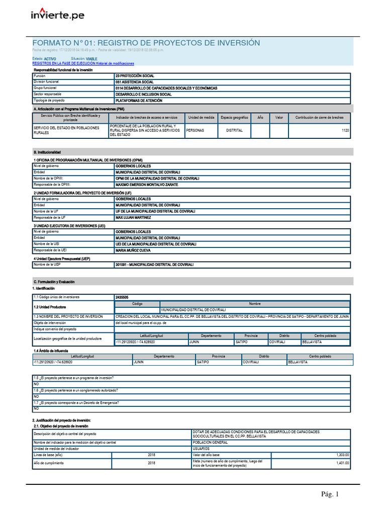 Formato # - 01 | PDF | Inversiones | Economias