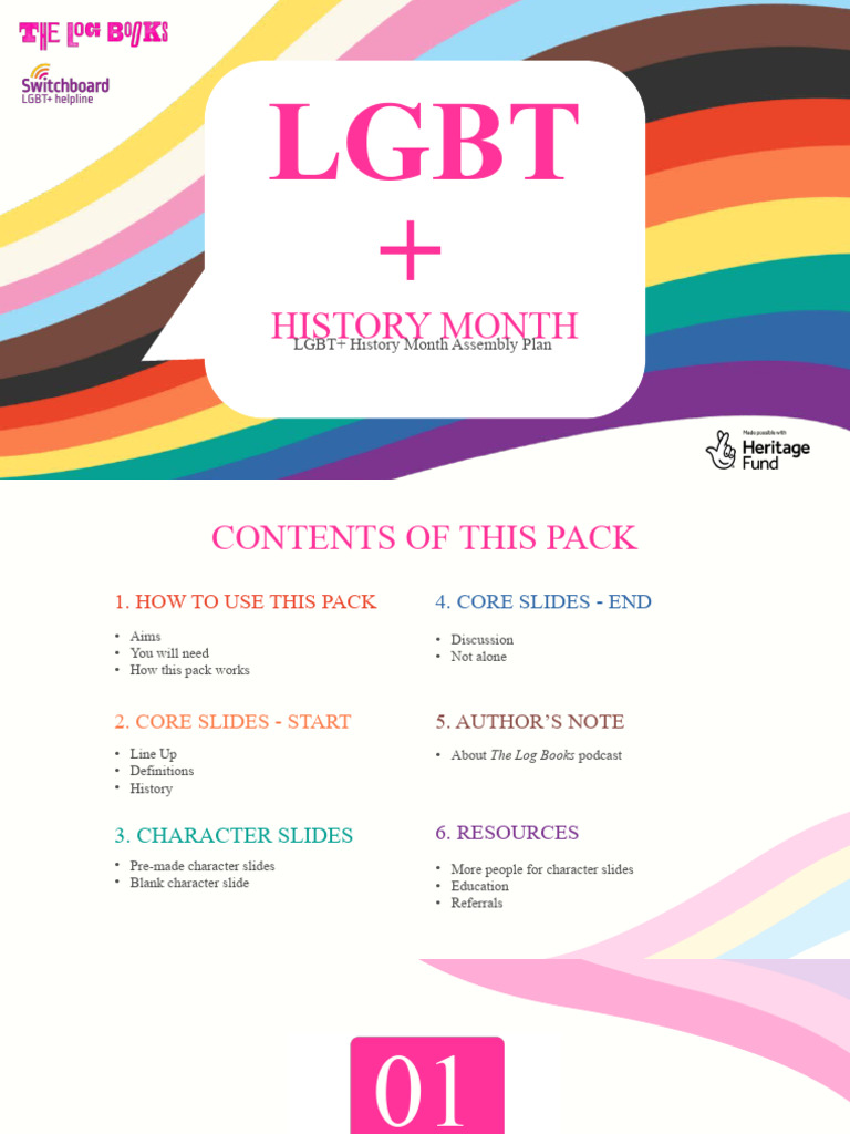 LGBT History Month Assembly Pack Teachers Guide | PDF | Lgbt | LGBTQIA+ ...