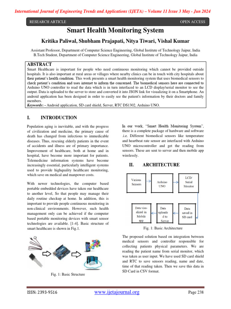 (IJETA-V11I3P42) :kritika Paliwal, Shubham Prajapati, Nitya Tiwari ...