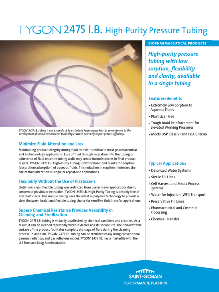 Tygon | PDF | Materials | Secondary Sector Of The Economy