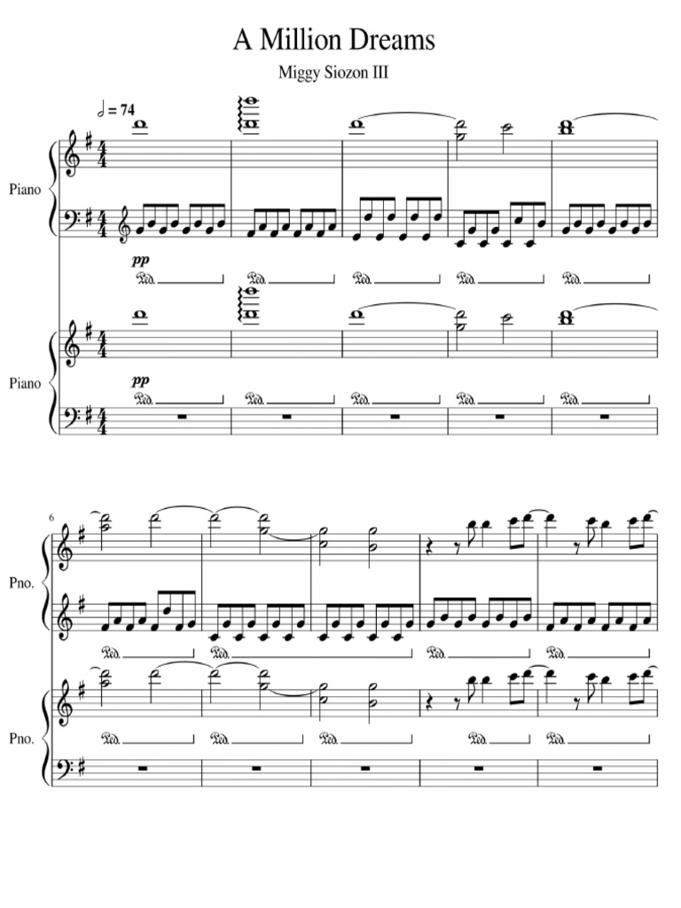 A Million Dreams | PDF