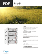 Dyness PowerBrick Datasheet-En | PDF | Power (Physics) | Electricity