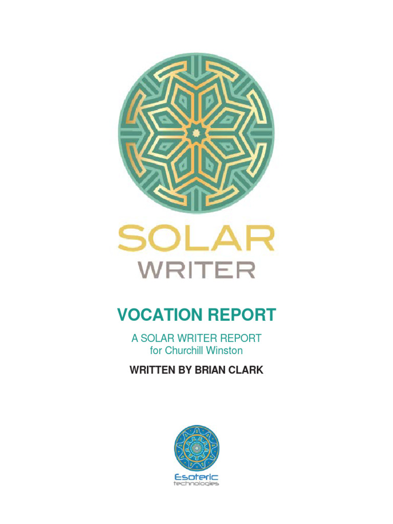 Winston Churchill Vocation Sample | PDF | Planets In Astrology | Astrology