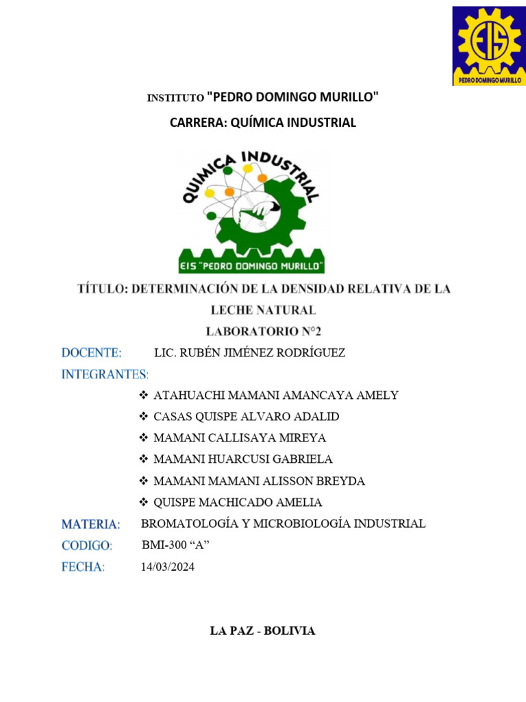 Inf 2 | Descargar gratis PDF | Valoración | Química