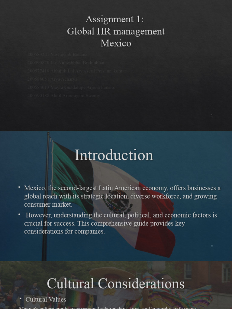 Assignment 1 HR Resubmission | PDF | Cost Of Living | Mexico