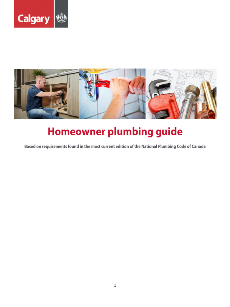 Homeowner Plumbing Guide | PDF | By Law