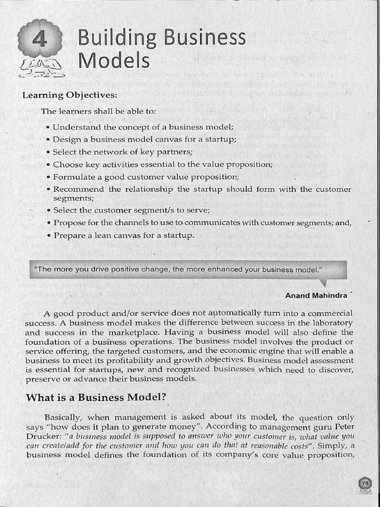 Entrepreneurial Mindset Chapter 4 | PDF