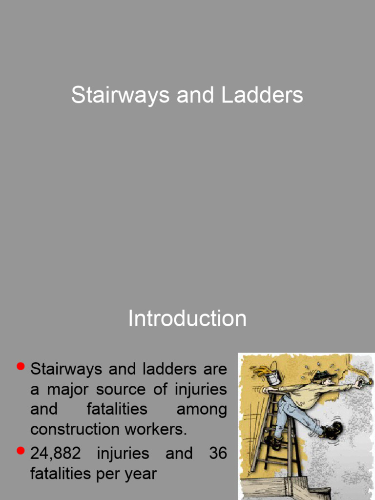 27 Stairways and Ladders | PDF | Stairs | Ladder