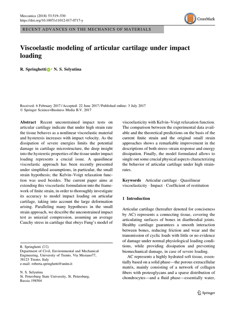 Springhetti-Selyutina2018 Article ViscoelasticModelingOfArticula ...